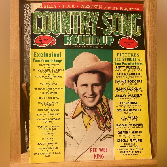 Other | Country Song Roundup No 11 Photos Articles Features Pee Wee ...